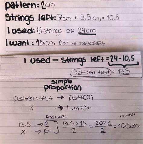 Calculate Thread Length For Normal Bracelets Tutorial Braceletbook