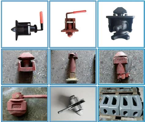Truck Trailer Container Lock Weld Type Shipping Container Twist Lock