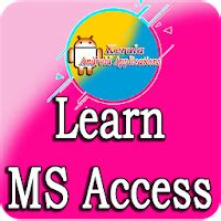 Learn MS Access売上 ダウンロードランキング Androidアプリ APPLION