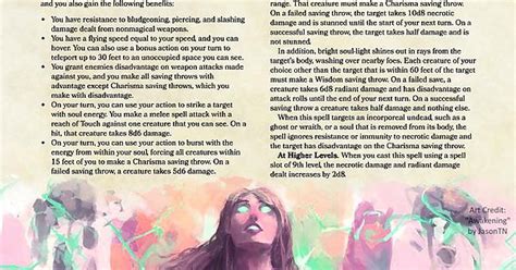 Soul Magic Spells Dandd Unleashed Album On Imgur
