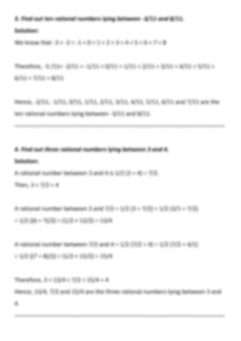 Solution How To Find Rational Numbers Between Two Given Rational