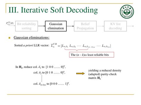 Ppt Iterative Soft Decoding Of Reed Solomon Convolutional