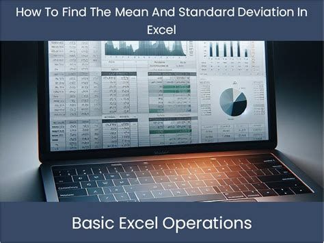 tutoriel excel comment trouver la moyenne et l écart type dans excel