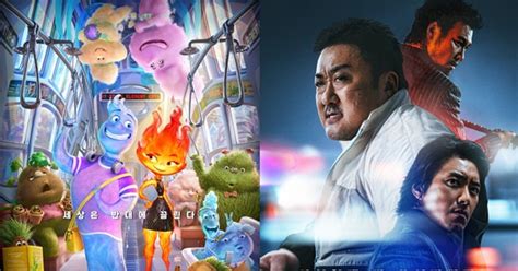 엘리멘탈 4일 연속 1위…범죄도시3 천만까지 22만 [무비투데이]