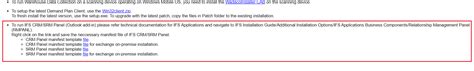 How To Add IFS CRM And SRM To Microsoft Outlook IFS Community