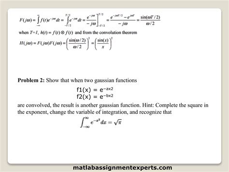 Convolution And Fourier Transforms Pptx