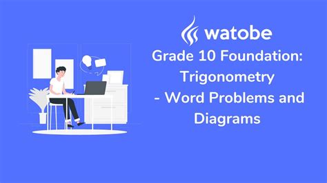 Grade 10 Trigonometry Foundation Word Problems And Diagrams Youtube