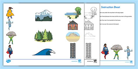 Auditory Memory Map Activity Superheroes Twinkl Auditory Memory Map Activity Superheroes Twinkl