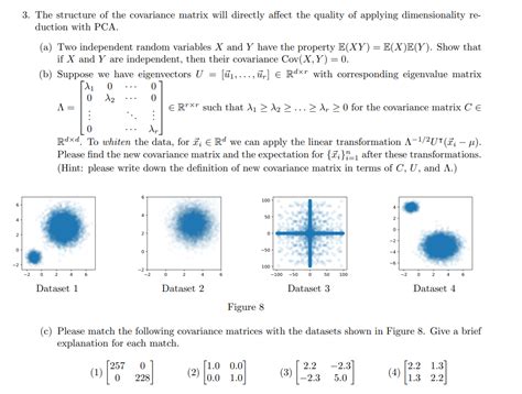 Solved The Structure Of The Covariance Matrix Will Directly