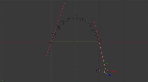 How To Connect Bezier Curve Endpoints With Straight Line Blender Stack Exchange