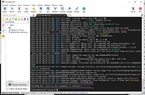 使用virtualbox虚拟机安装centos 7并基于docker搭建hadoop完全分布式virtualbox Mobaxterm Csdn博客