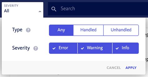 bugsnag docs › product › search and segmentation