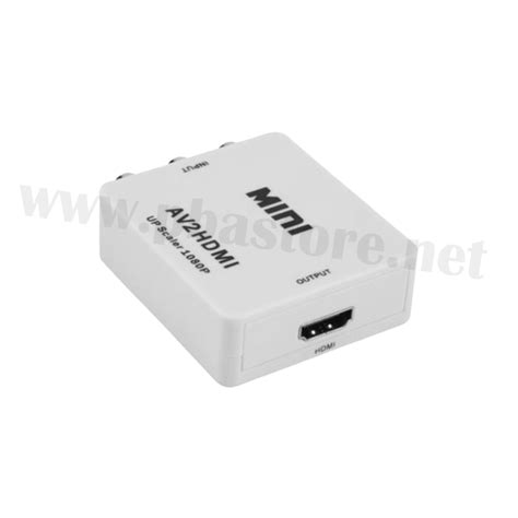 อปกรณแปลงสญญาณภาพ AV TO HDMI ออกจอภาพ P P ราคาถก