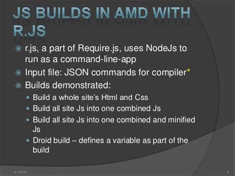 Asynchronous Module Definition Amd Used For Dependency Injection D