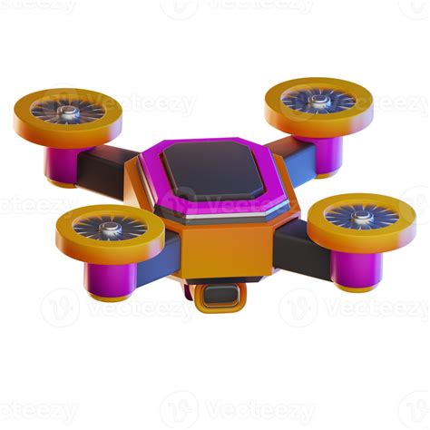 Drone Technology Illustration 3d 43236517 Png