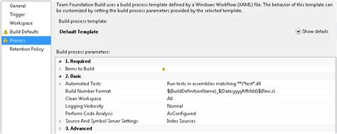 Team Foundation Build Process Template Goshoomnet Dev Blog