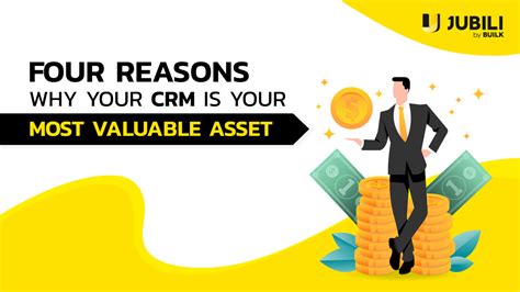 Four Reasons Why Your Crm Is Your Most Valuable Asset Jubili B2b Crm