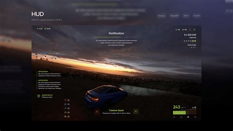 HUD GTA V Behance
