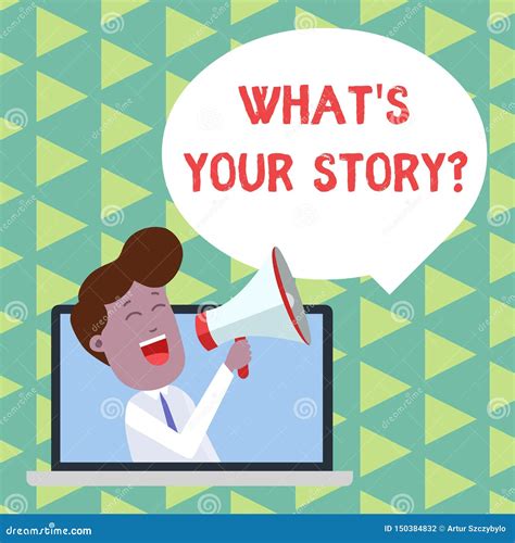 Word Writing Text What S Is Your Story Question Business Concept For Analysisner Of Asking