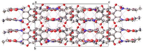 Crystalline Packing On Bc Plane Of The H 2 L 1 Asymmetric Ligand