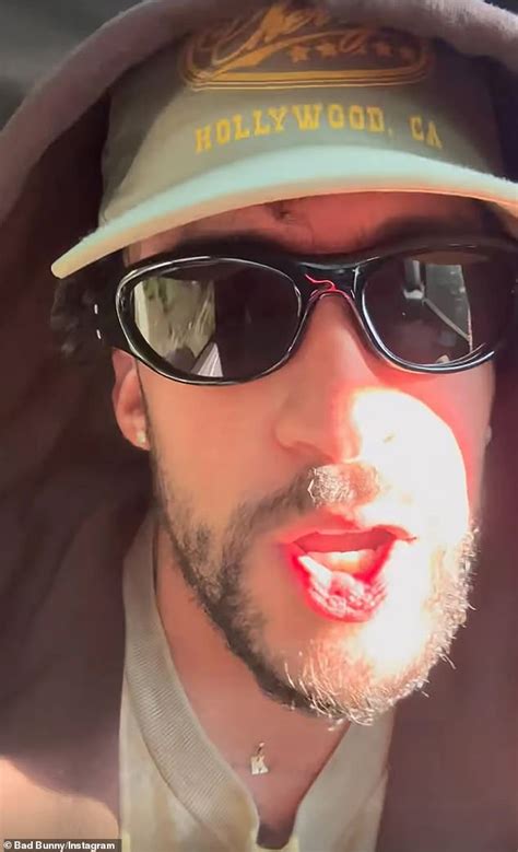 Bad Bunny Spotted Wearing Kendall Jenner S K Necklace After That Nude Thirst Trap