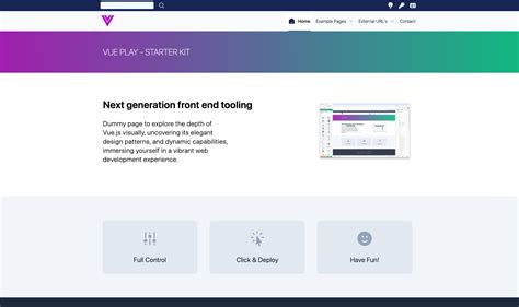 Vue Play · Github Marketplace · Github