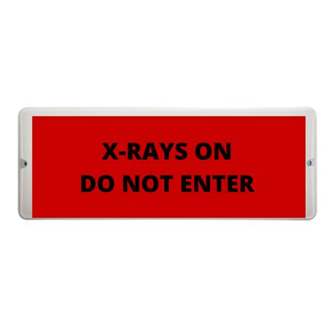Xray Warning Light Xray On Do Not Enter Trade Supplier