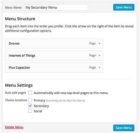 How To Create A WordPress Menu TrueThemes