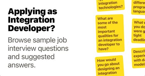 Integration Developer Interview Questions
