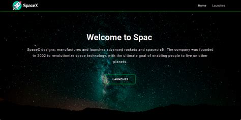 GitHub Developer Junaid SpaceX App A SpaceX Application Containing Information About Launches