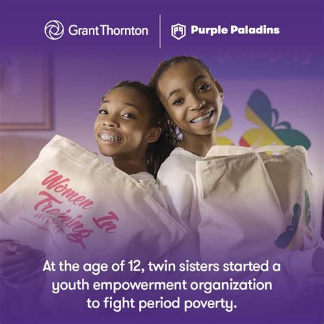 Grantthornton Purplepaladin Periodpoverty Internationalwomensday Womenshistorymonth Laura