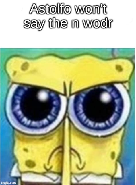 Spongebob Angry Face