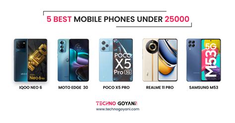 5 Best Phones Under 25000 Sep 2023 Techno Goyani
