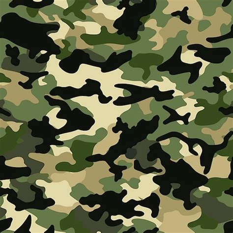 Premium Photo Seamless Pattern Military Army Texture