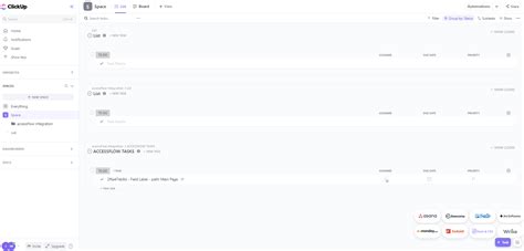 Integrations Connect To Clickup Accessibe