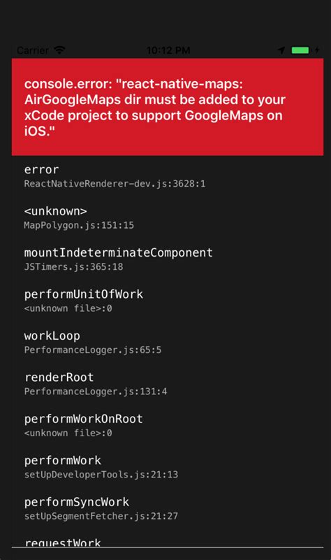 Using Google Maps As Provider In IOS With React Native