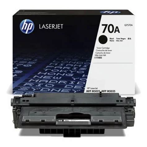 Hp Q7570a 70a Black Toner Cartridge, For Laser Printer at Rs 10450 in ...