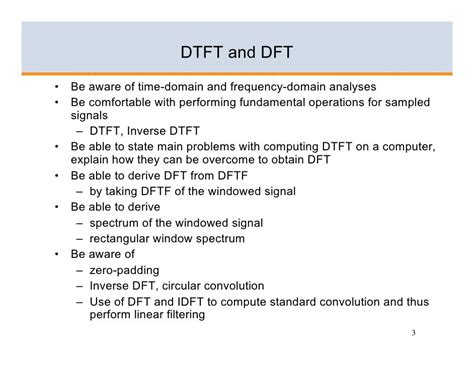 Digital Signal Processing Summary