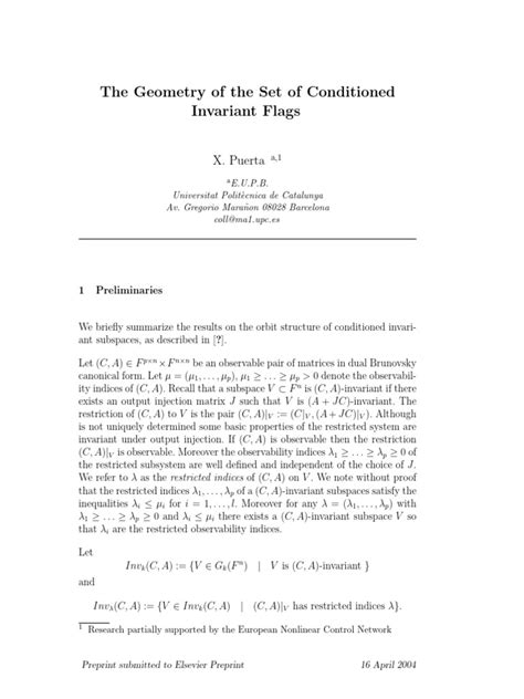 geometry of conditioned invariant flags pdf differentiable manifold