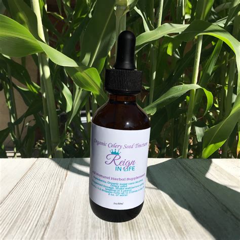 Celery Seed Organic Tincture Shelita Williams Rn