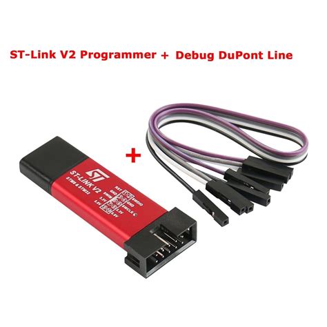 St Link V2 New Stlink Mini Stm8stm32 Stlink Programmer With Cover Buy In Pakistan