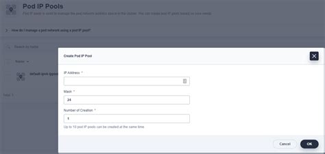 Ippool Supports More Configurations Issue 5303 Kubesphere