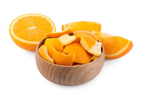 건조를 준비하는 오렌지 껍질과 흰색에 분리 된 신선한 과일 0명에 대한 스톡 사진 및 기타 이미지 0명 감귤류 과일 개체 그룹 Istock