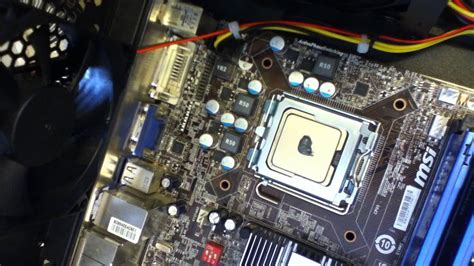 How To Upgrade Install A Socket 775 Cpu Youtube