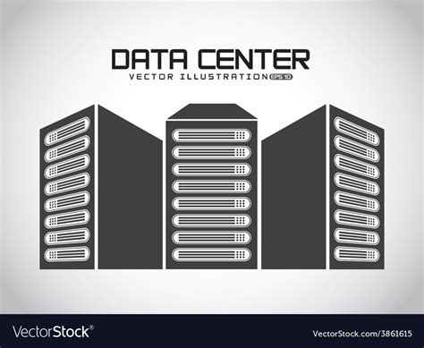 Data Center Royalty Free Vector Image Vectorstock