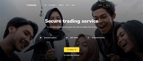 Binomo ट्रेडिंग प्लेटफ़ॉर्म