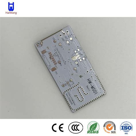 Haiwang China Microwave Doppler Sensor Manufacturing OEM Custom 50 26 2mm Size Hw Ms01 PCB