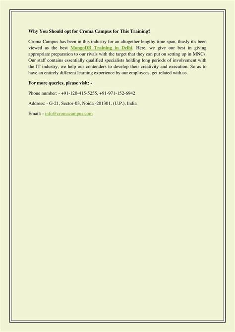 ppt what is the future scope of mongodb powerpoint presentation