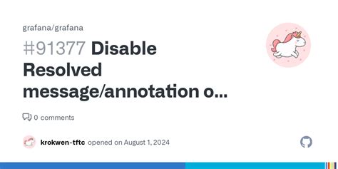 Disable Resolved Messageannotation On Alert Rule Level · Issue 91377