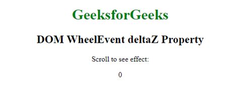 Html Dom Wheelevent Deltaz 属性 码农参考